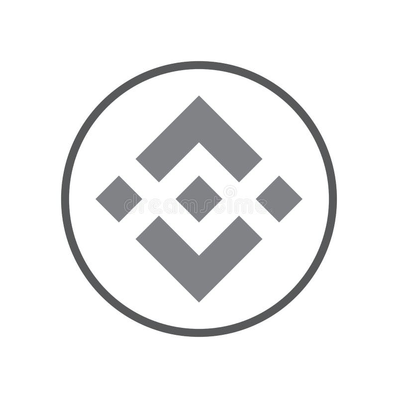 Binance icon, flat style stock vector. Illustration of core - 114331356