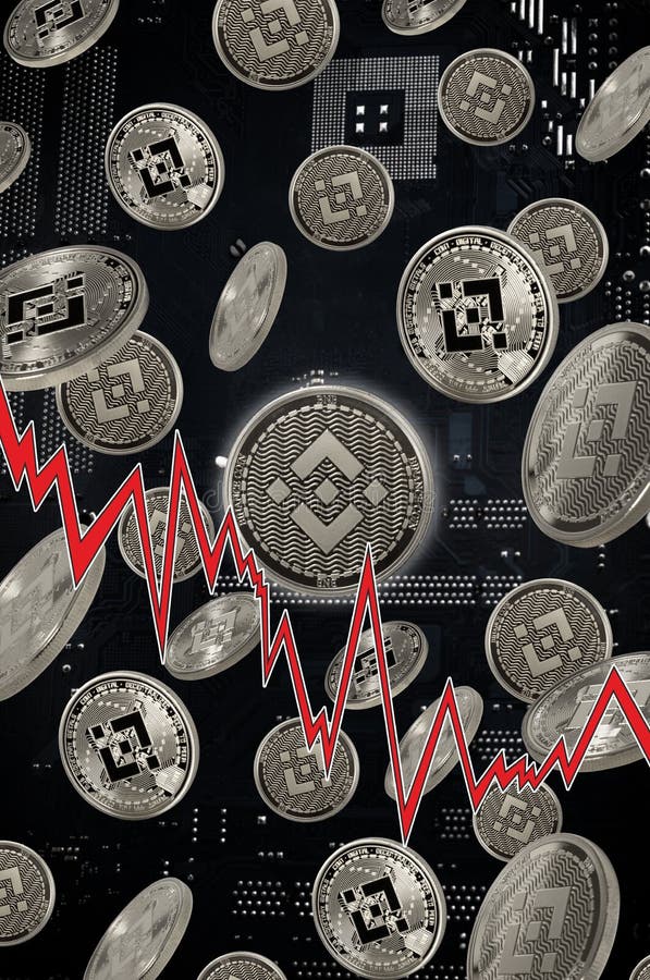Binancecoin crash editorial photo. Illustration of exchange - 250652696
