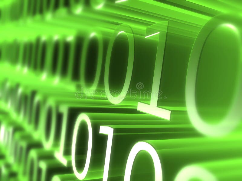 Binario immagine stock. Immagine di errore, ardente, abbondi - 1225873