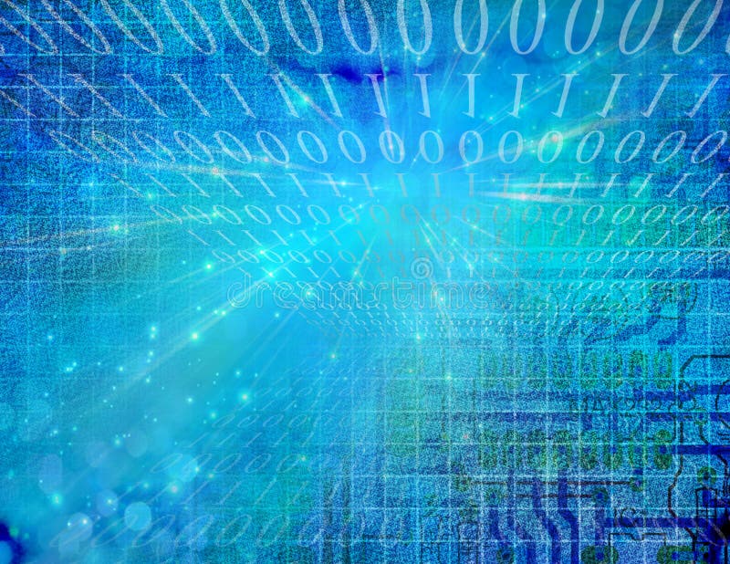 Binary Web header stock illustration. Illustration of tech - 4082768