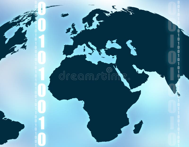 Binary Map Picture. Image: 14777800