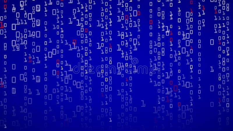 Binary Background. Data and Technology, Decryption and Encryption. Computer Background Numbers 1 ...
