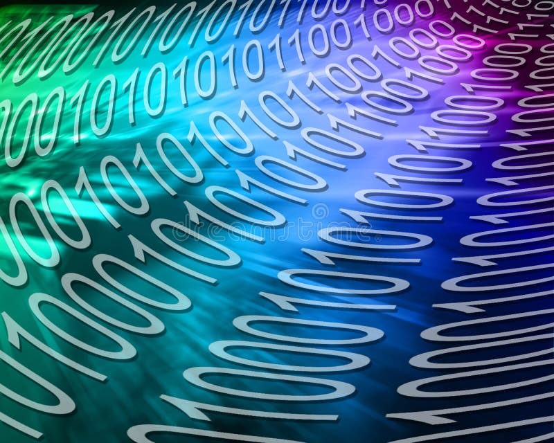 Binary background stock illustration. Illustration of modern - 44479184