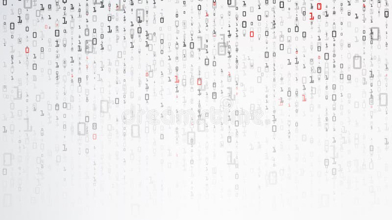 Binary Background Data And Technology Decryption And Encryption