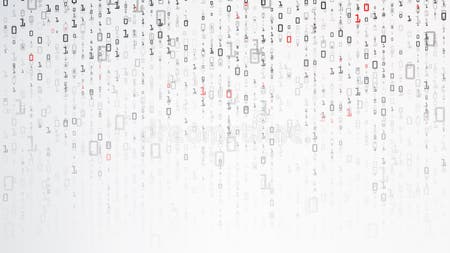 Binary Background. Data and Technology, Decryption and Encryption ...