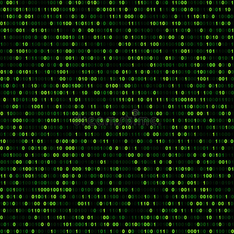 Binary Background With Green Digits Stock Vector - Image: 56770312 Binary Background With Green Digits Stock Vector - Image: 56770312