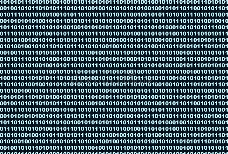 Binary Background stock illustration. Illustration of cyberspace - 40733472