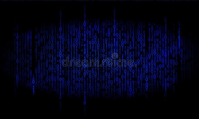 Matrix Background Illustration Stock Vector - Illustration of abstract ...