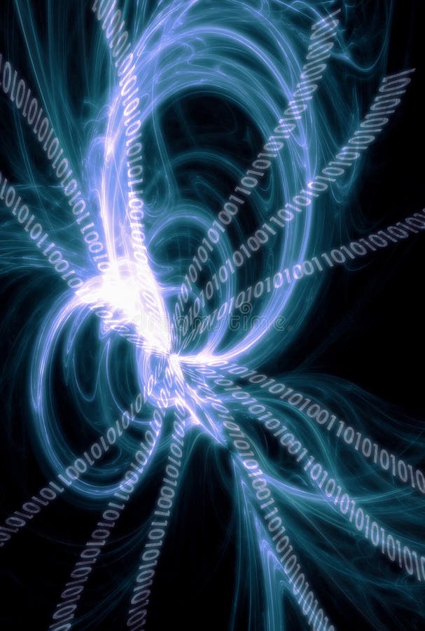 Binary Code stock photo. Image of programming, blue, code - 2035950