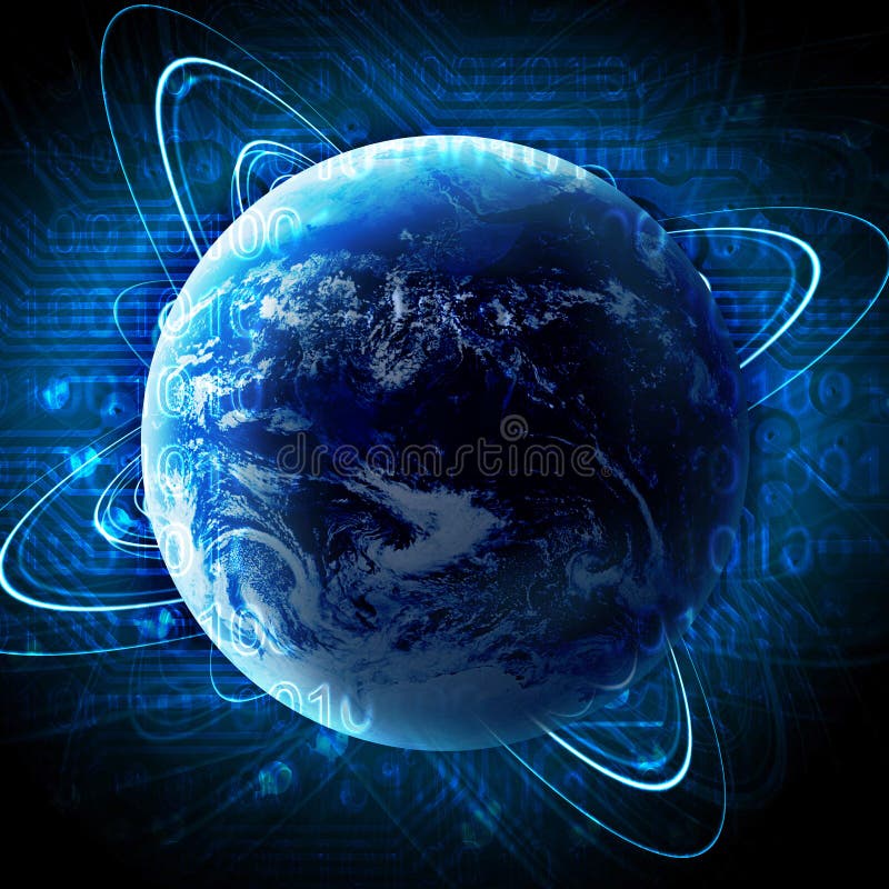 Graphic Depicting Binary Data Stock Illustration - Illustration of ... Graphic Depicting Binary Data Stock Illustration - Illustration of ...