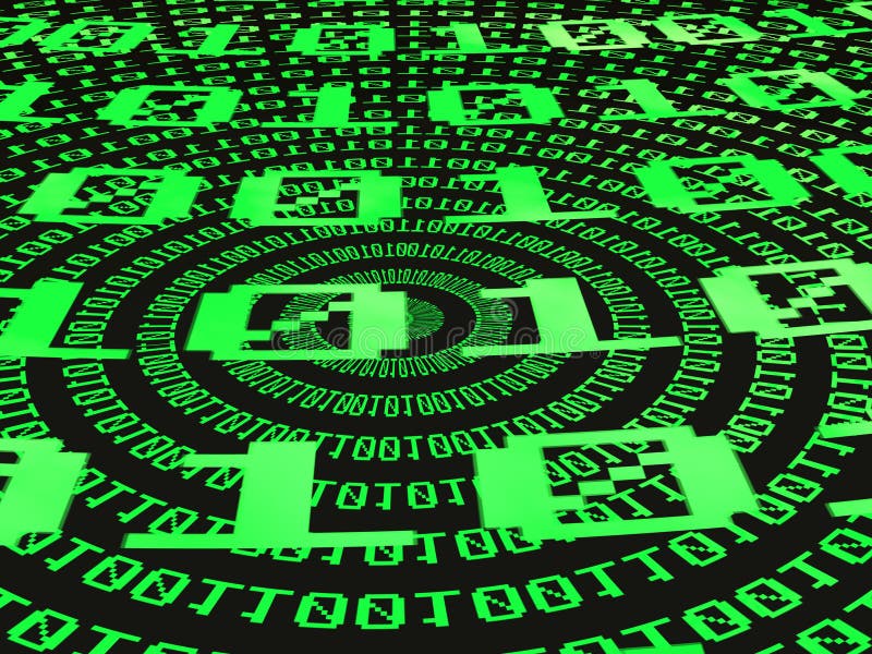 Binary Map Picture. Image: 14777800