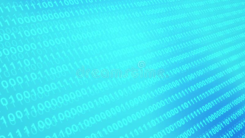 Binary Code Abstract Background, Digital on Screen, Coding Number Stock ...