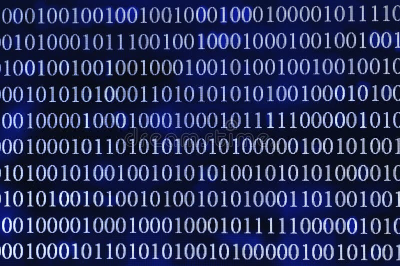 Vector Binary Code Green Background Big Data And Programming Hacking Deep Decryption And