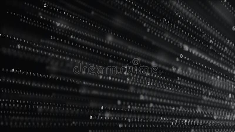 Binary Code Abstract Technology Background Big Data Coding Or Hacker Concept Binary Code