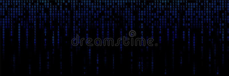 Binary Code Algorithm Background Stock Vector Illustration Of Banner Internet 159812847