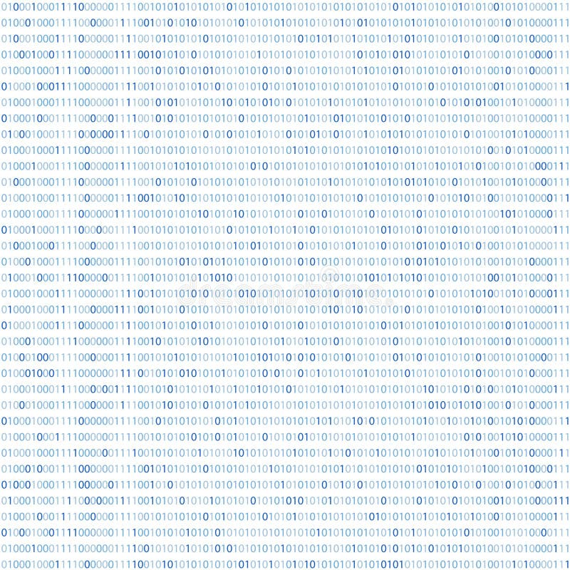 Binary Code Algorithm Binary Data Code Encryption And Encoding Row Matrix Vector