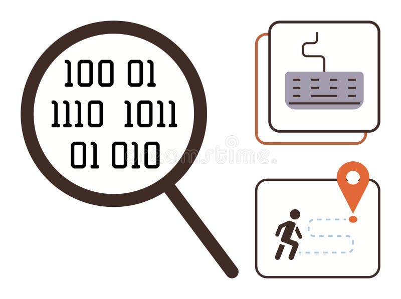 Binary Code Analysis with Magnifier, Keyboard, and Navigation Tracking ...