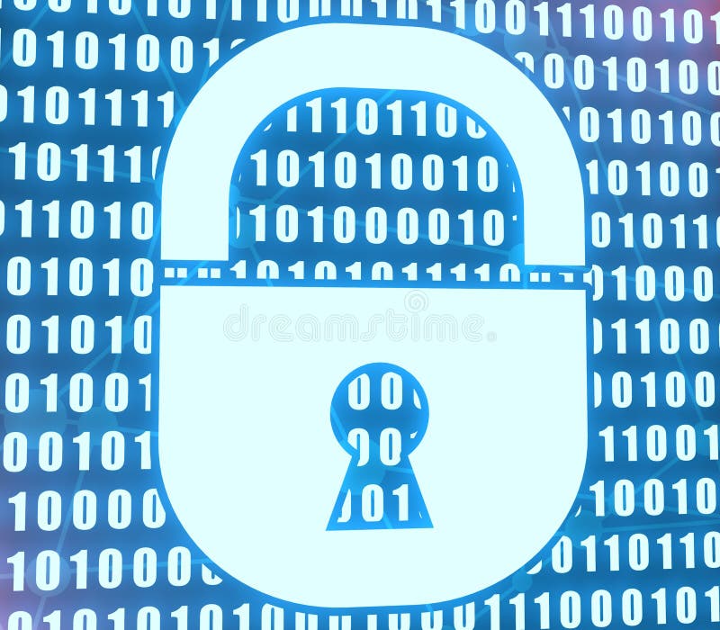 Binary code backdrop stock illustration. Illustration of matrix - 136763805