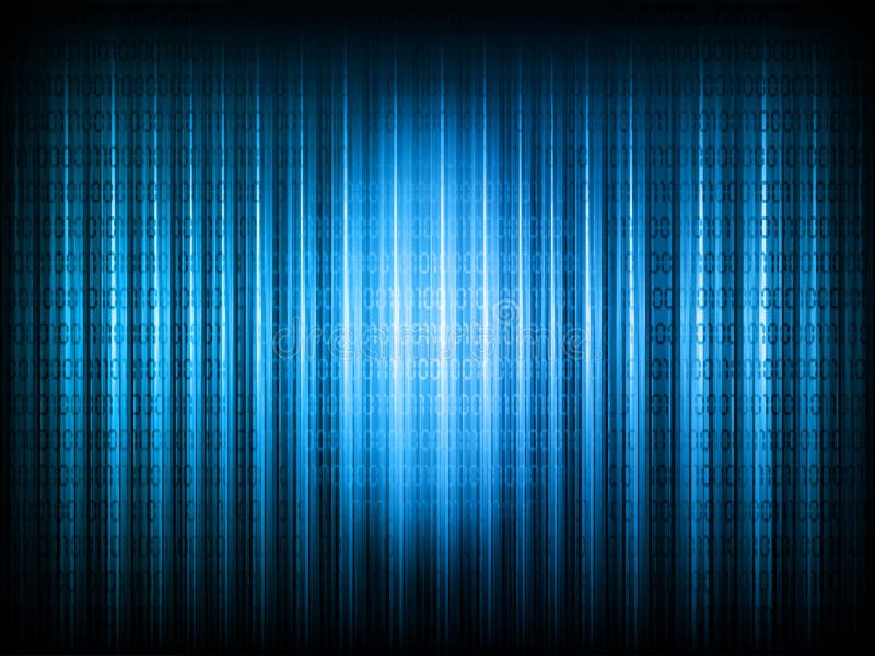 Binary code stock illustration. Illustration of technology - 2361094