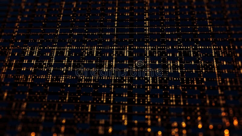 Binary code background stock illustration. Illustration of blue - 155698590