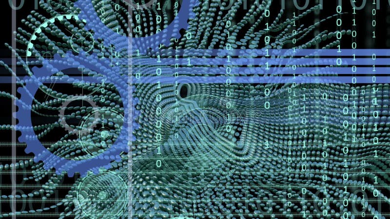Animation of Binary Coding Over Digital Ai Chat and World Map Stock ... Animation of Binary Coding Over Digital Ai Chat and World Map Stock ...