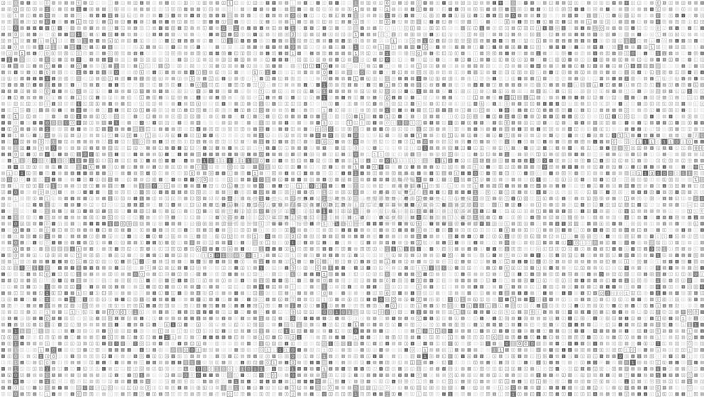 Binary Code Background. Background of Binary Code with Digits 1 and 0. Digital Binary Data and ...