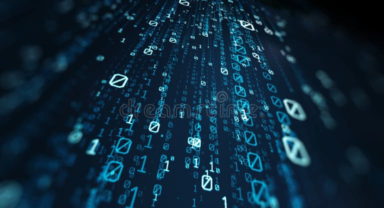 Binary code background stock photo. Image of software - 102749748