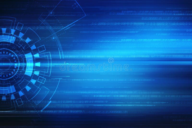 Binary Code Background Digital Abstract Technology Background Stock
