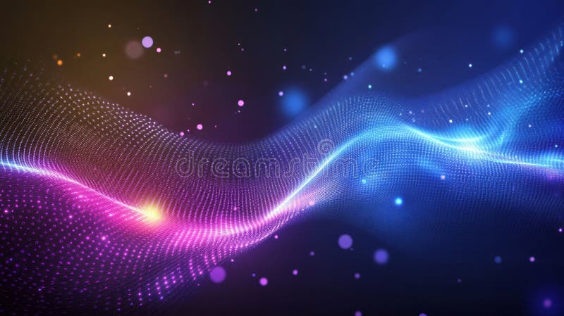 Cyber abstract background stock illustration. Illustration of abstract ...