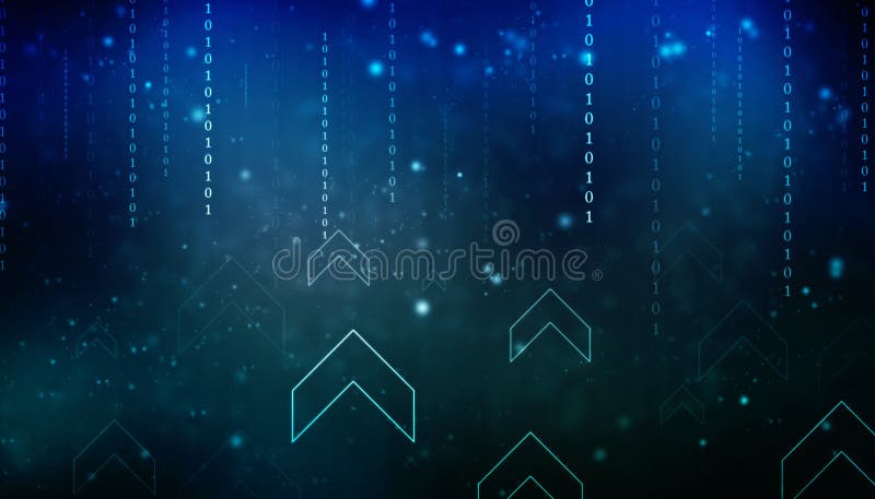 Internet Big Data Concept Binary Code Background, Digital Abstract Technology Background Stock ...