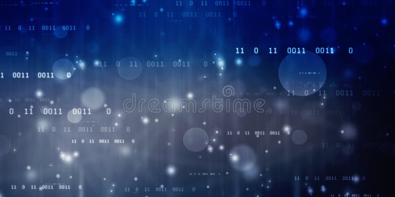 Digital Abstract Technology Background,background. Internet Big Data ConceptBinary Code ...