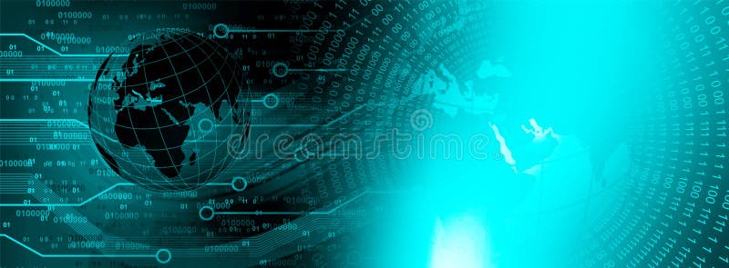 Binary Code Background, Digital Abstract Technology Background. Java ...