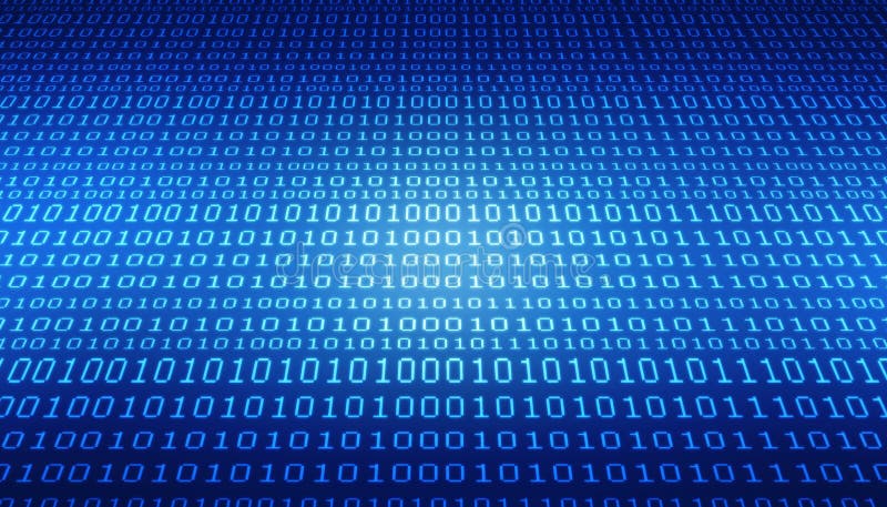 Binary Code Background, Digital Abstract Technology Background.Internet Big Data Concept Stock ...