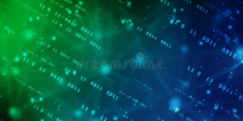 Internet Binary Data Code Computing or Transmission Process,Internet Data Transmission Stock ...