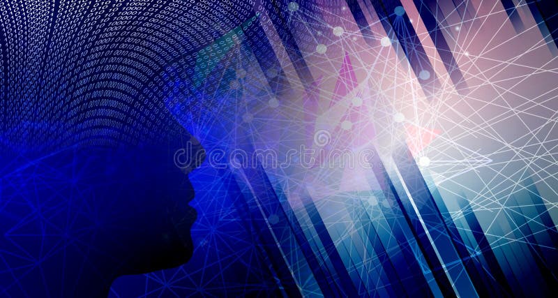 Binary Code Background Digital Abstract Technology Background Java Coding Stock Illustration