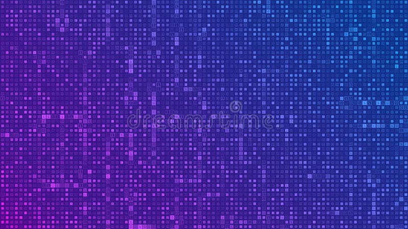 Binary Code Background Digital Binary Data And Streaming Digital Code Background Abstract