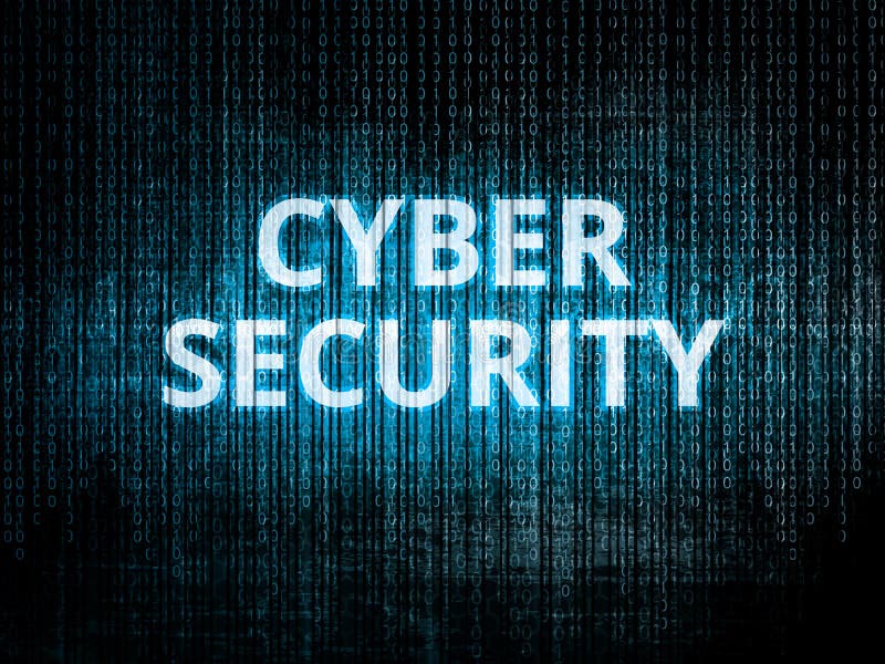 Cyber security background stock vector. Illustration of digital - 90974689