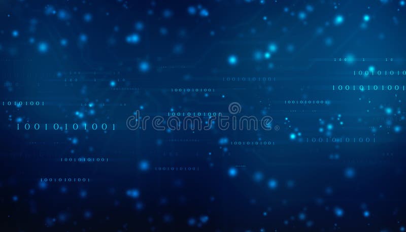 Binary Code Background, Internet Data, Big Data Communication Background Binary Code Format in ...