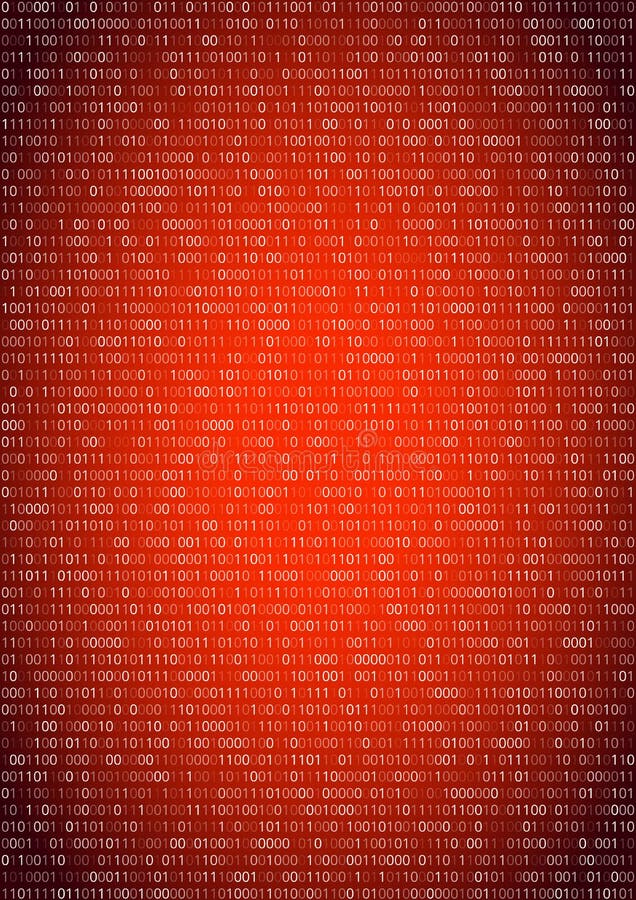 Binary Code Background stock vector. Illustration of file - 70117966