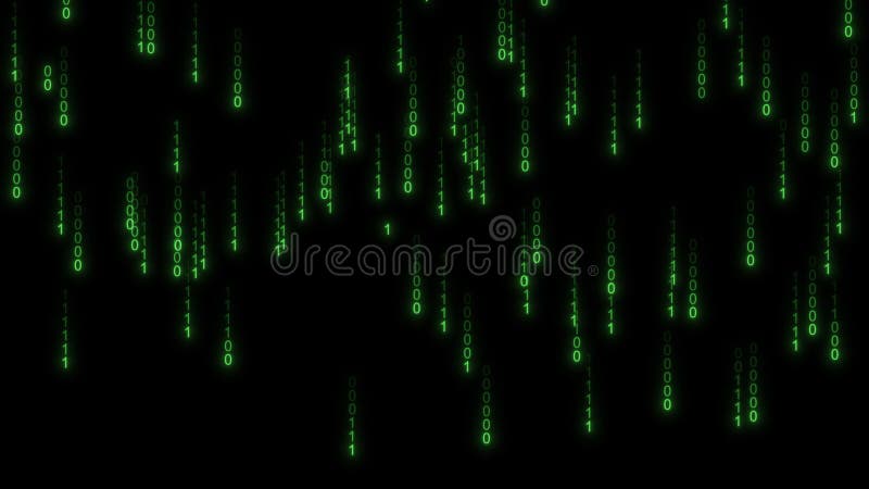 Binary Code, Background from Ones and Zeros Stock Image - Illustration ...