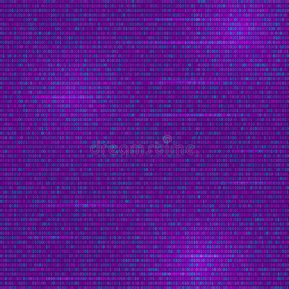 Binary Code Background. Programming Code. Dark Net or Big Data Theme ...
