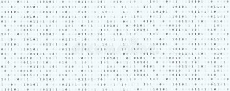 Binary Code Backgrounds, a Sequence of Zero and One, Black Numbers, on ...