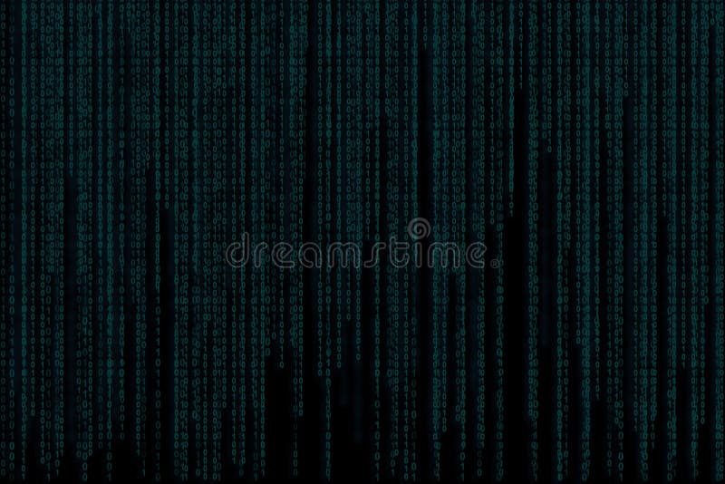 Binary Code Banner. Data and Technology, Decryption and Encrypt Stock ...