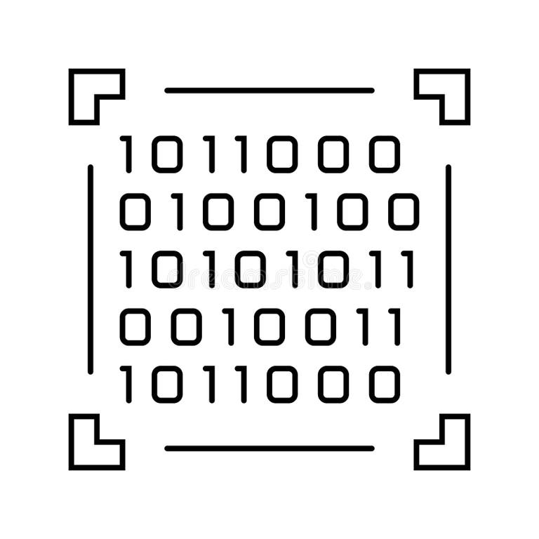 Binary Code Big Data Sign Stock Illustrations – 1,785 Binary Code Big ...