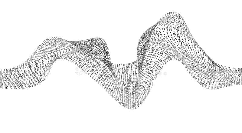 Binary Code Chaos Wave. Digital Technology. Data Sorting. Artificial ... Binary Code Chaos Wave. Digital Technology. Data Sorting. Artificial ...