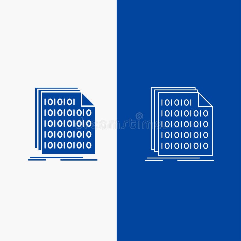 Binary Concept Vertical Stock Illustrations 284 Binary Concept