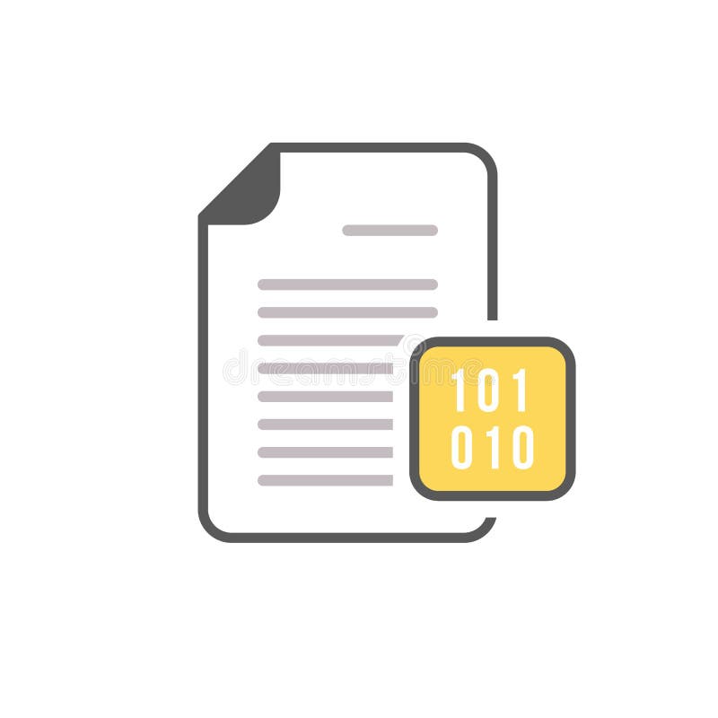 Document File Info Info Button Page Icon Stock Vector Illustration Of