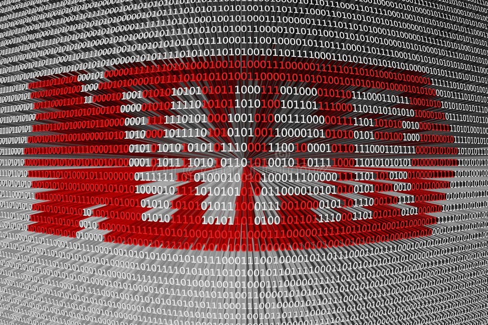 Binary code cyber war stock illustration. Illustration of computer ...