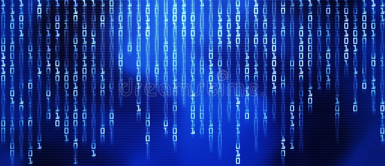 Binary stream stock illustration. Illustration of conceptual - 3002928