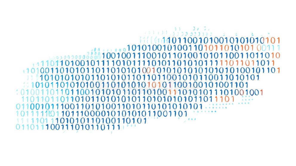 Tech Blue Binary Stock Illustrations – 47,891 Tech Blue Binary Stock ...